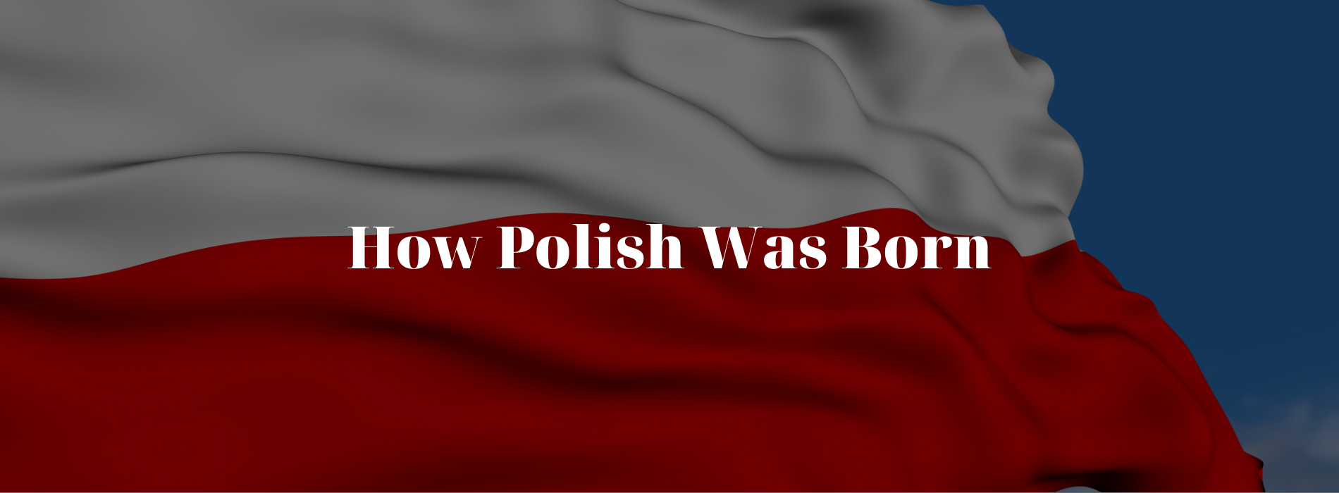 How Polish Was Born: A Journey from Old Slavic to Modern Language ...